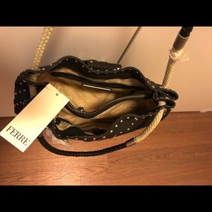 Gianfranco Ferre | Bags | Authentic Ferre Shoulder Bag Purse Black ...